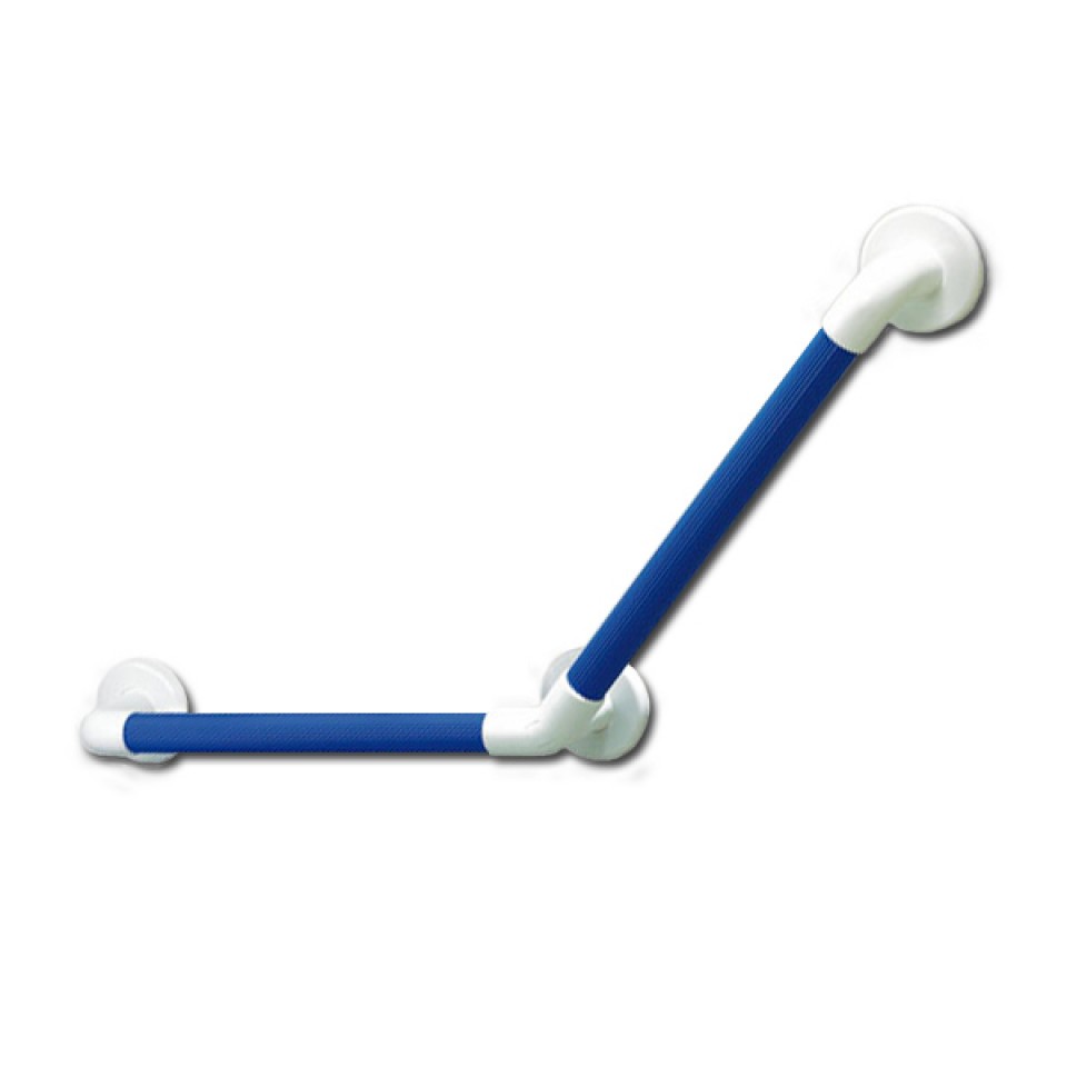 AKW 01440 BU Plastic Fluted Grab Rail 135 Degrees - Blue - Shepway ...